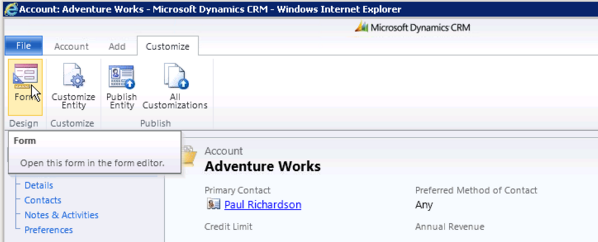 News.mscrm-addons.com Blog | How to add NavBar entries manually