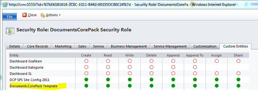 News.mscrm-addons.com Blog | DocumentsCorePack template security