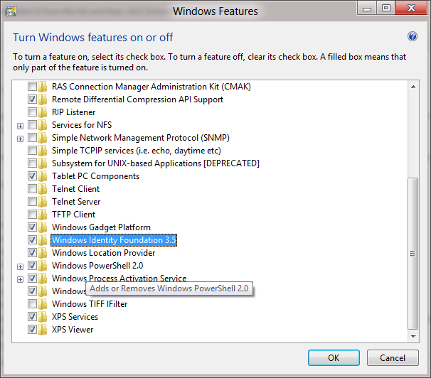 News.mscrm-addons.com Blog | Windows 8 WIF Framework installation