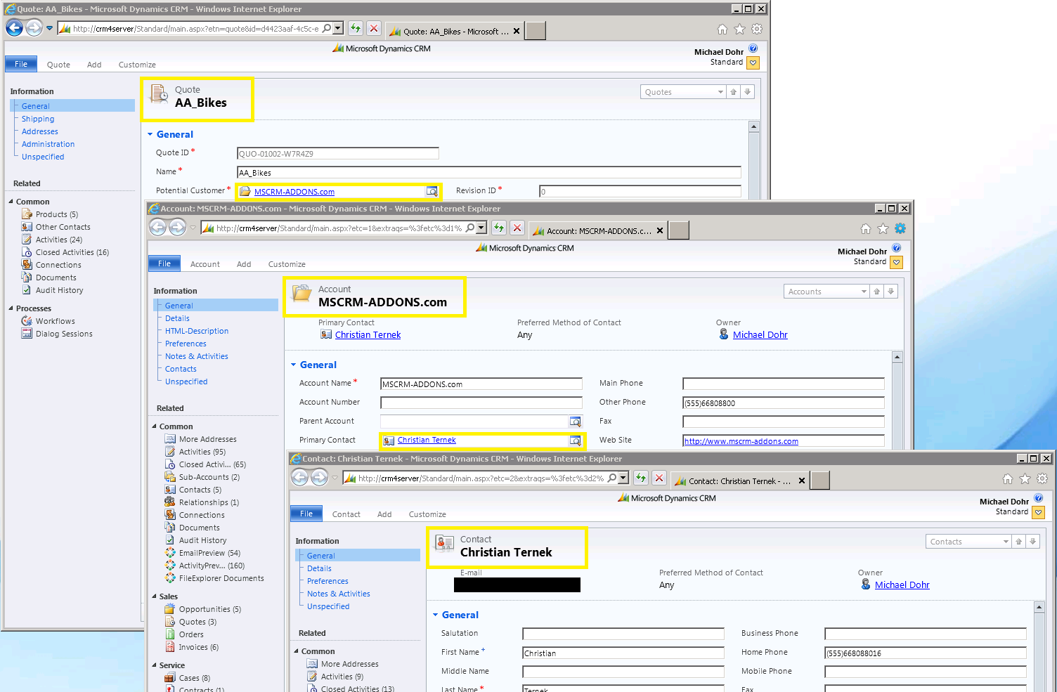 News.mscrm-addons.com Blog | CreateActivitiesFor: Advanced Settin